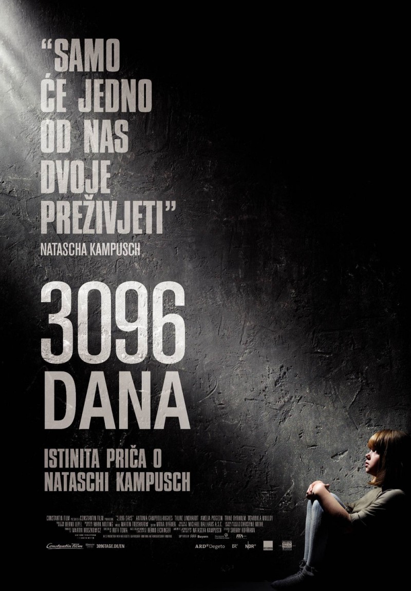 3096 dana - Istinita priča o Nataschi Kampusch - 3096 Days / 3096 Tage ...